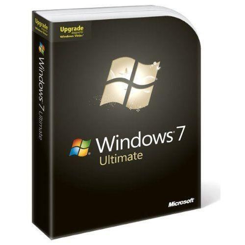 Microsoft Windows 7 Ultimate, Upgrade Edition - Cdiscount Informatique