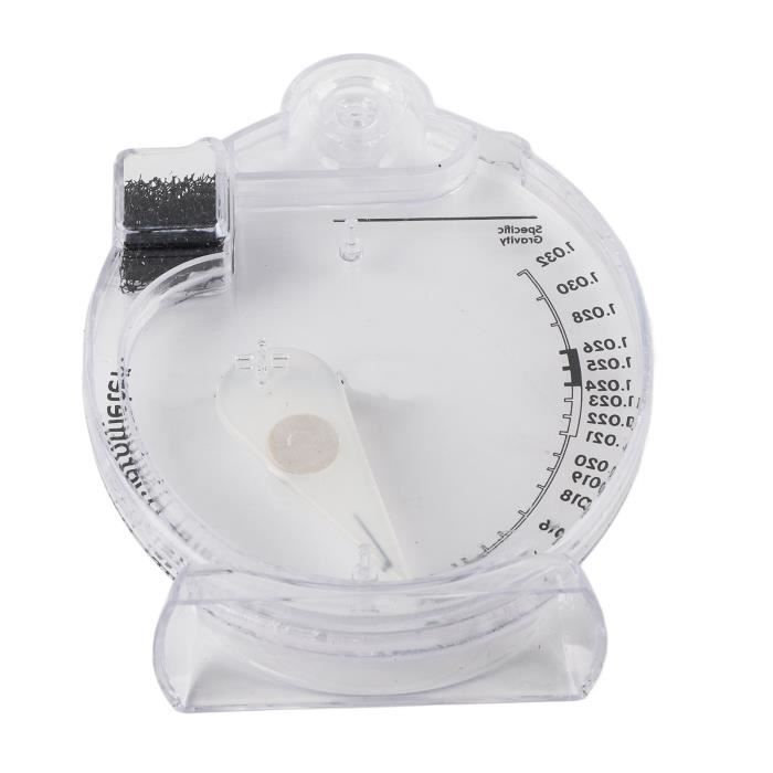 Mothinessto Test de gravité d'aquarium Hydromètre de Mer Test de ...