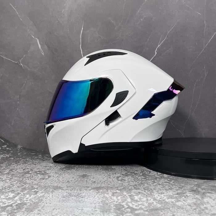 D'expériences de moto modulables à double visière,casque intégral ...