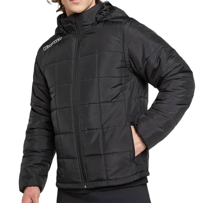 Doudoune Kappa Waples - Homme - Noir - Multisport - Coupe ajustée ...