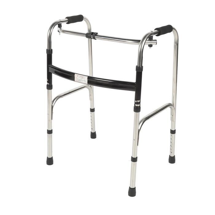 Mxzzand Déambulateur pliant pour personnes âgées Marcheur pliant pour ...