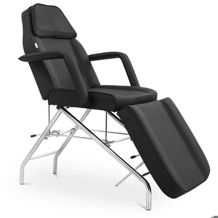 Fauteuil esthétique - 183,5 x 83 x 74 cm - 175 kg - noir - Cdiscount Maison