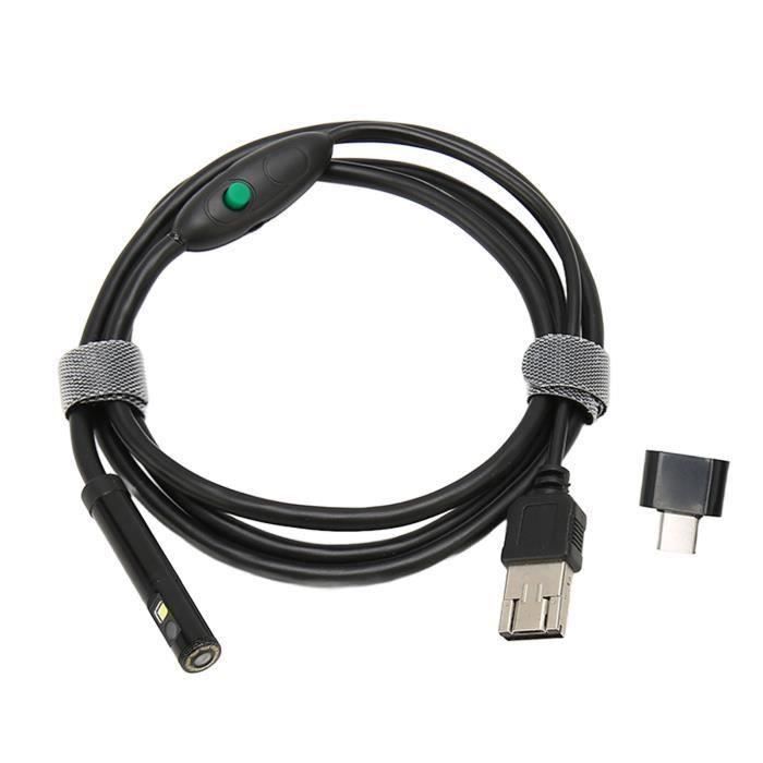 Sunshine-LAN Endoscope USB industriel Endoscope USB 8mm 1920x1080P IP67 ...