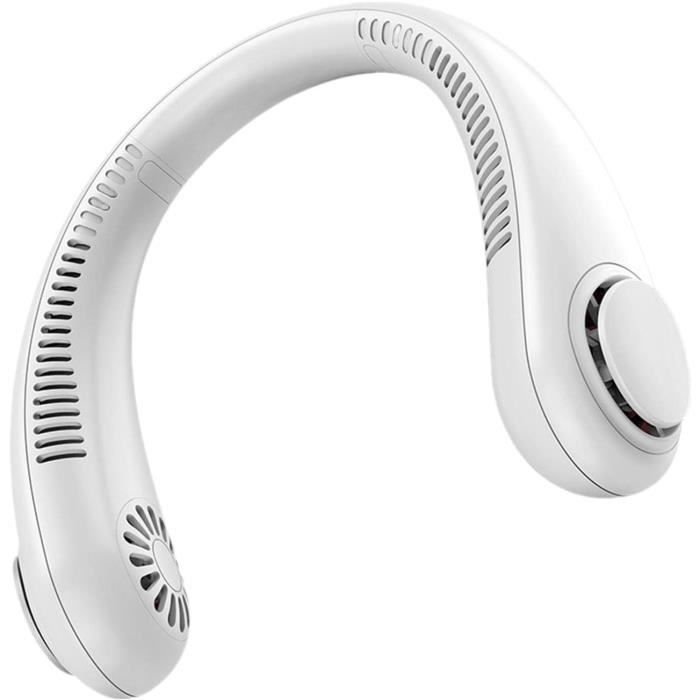 Ventilateur Nuque Portable, Ventilateur Usb Mains Libres Sans Lame ...