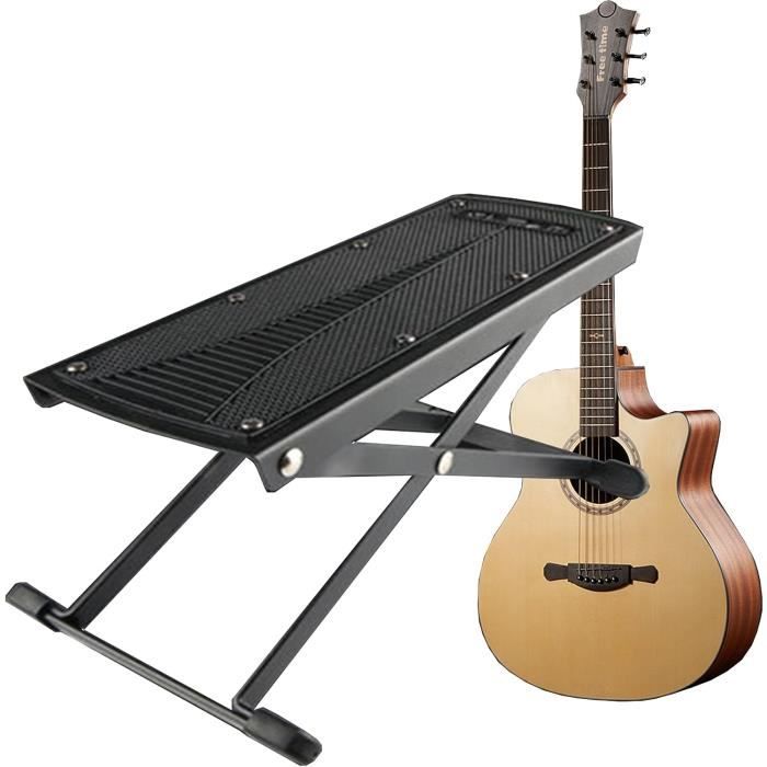 Repose-Pieds En Guitare, Repose-Pieds Réglable En Gomme Réglable En 6 ...