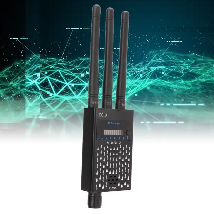 Scanner de RF Détecteur RF Bug Caméra WiFi Scanner de RF Dispositif D ...