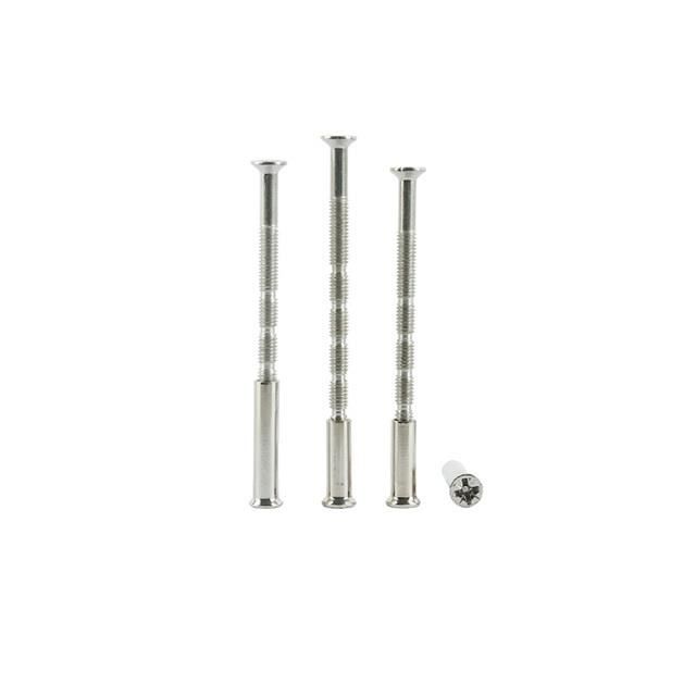 VIS,M4-10pcM4X80Sleeve22mm--Vis de fixation antivol à pression M4 X ...