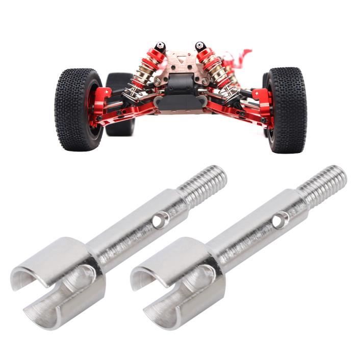 LAT RC Rear Wheel Axle, 2pcs Metal RC Wheel Axle for 1/14 RC Car jeux ...