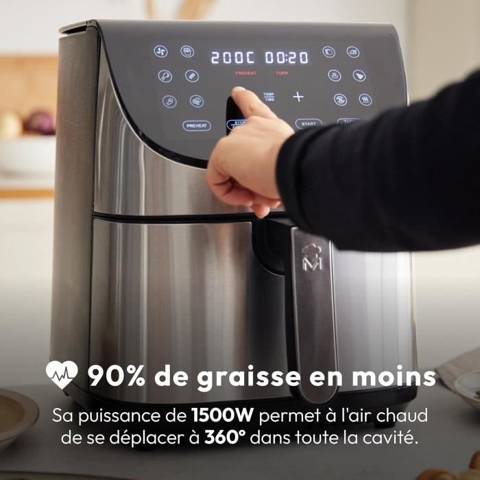 Rocket 700 | Friteuse Sans Huile | Capacité De 7 L Et Puissance 1700 ...