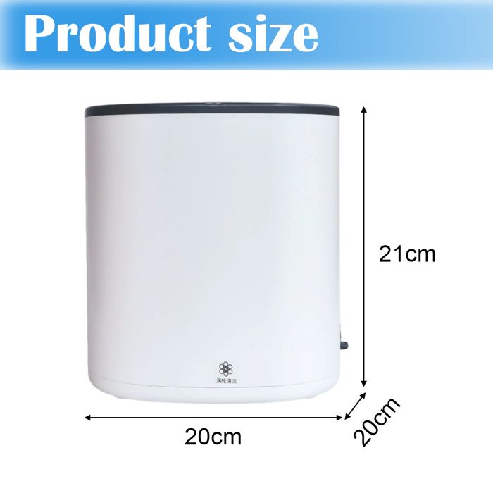 Mini machine à laver portable 4,5 L, seau portable, lave-chaussettes et ...