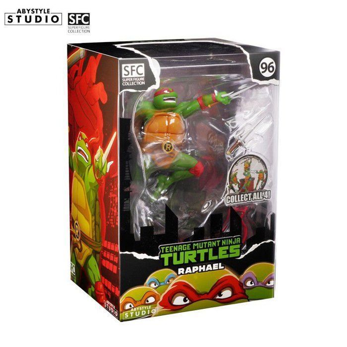 Figurines - Figurine collection Abysse SFC Les Tortues Ninja (Raphaël ...