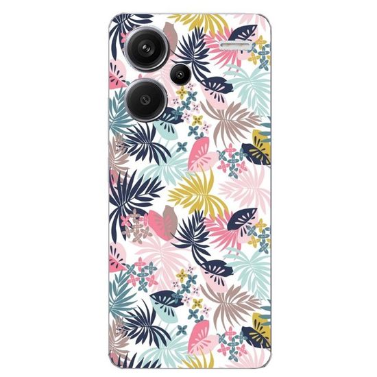 Coque pour Redmi Note 13 PRO PLUS 5G jungle et fleur rose - Cdiscount ...