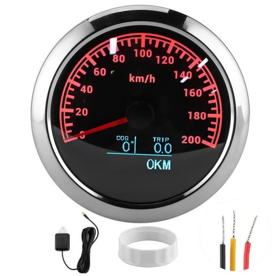 Akozon compteur kilométrique de bateau Compteur de vitesse GPS 85 mm ... Akozon compteur kilométrique de bateau Compteur de vitesse GPS 85 mm ...