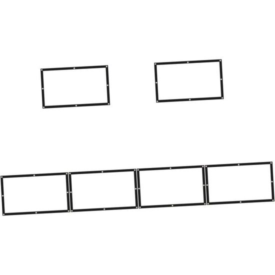 6 Pièces 84 Écran De Projection Écran Pour Projecteur Projection Sans ...