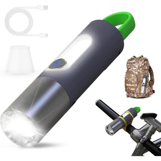 Lampe Torche Rechargeable, 1000 Lumen Lampe De Poche Led Ultra ...