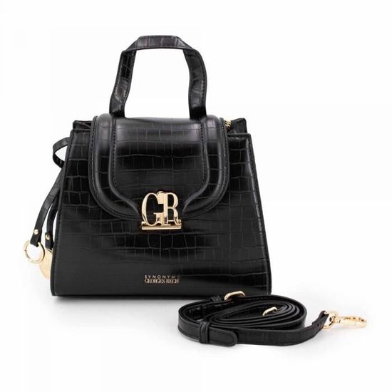 Petit sac a main mirabelle ah22-052 noir Femme GEORGES RECH - Cdiscount ...
