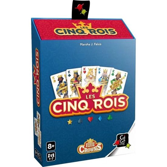 Jeu de carte Les Cinq Rois - GIGAMIC - Pour enfants à partir de 8 ans ...