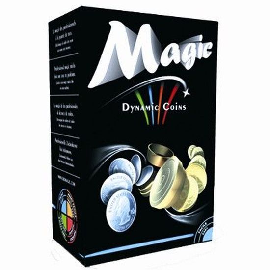 Coffret de magie - MEGAGIC - Dynamic coins - Tour de pièces de monnaie - Cdiscount Jeux - Jouets