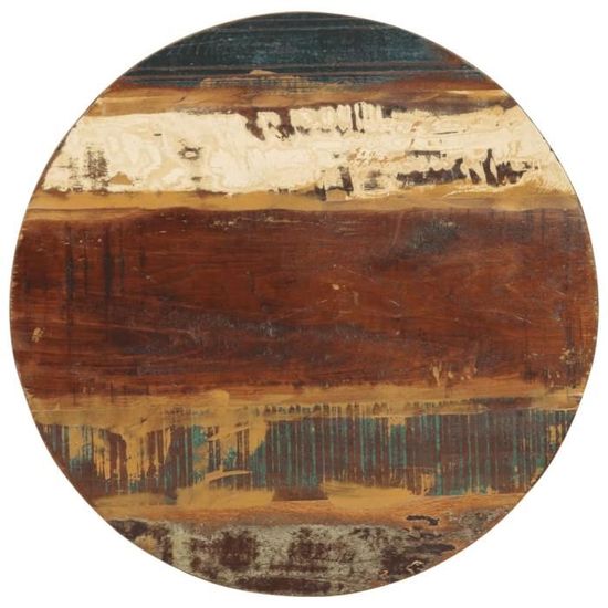 Tables gigognes - YOSOO - 2 pcs - Bois de récupération massif - Design ...