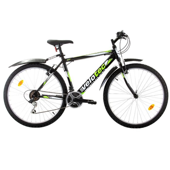 VELO VTT PRO 26" NOIR/VERT - Cdiscount Sport