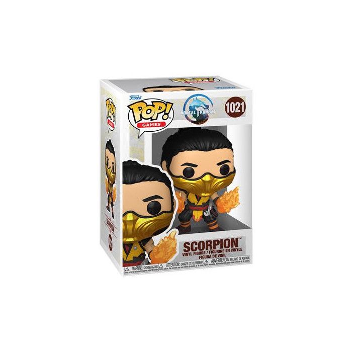 Figurine Funko Pop Games Mortal Kombat 1 Scorpion - Cdiscount Jeux vidéo