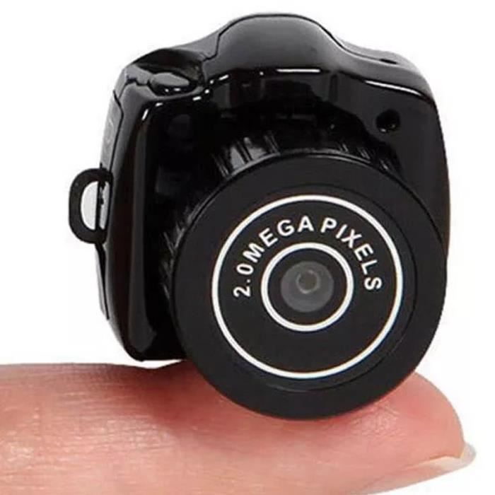 Caméra noire avec carte TF 4G-Petite mini caméra vidéo HD avec micro ...