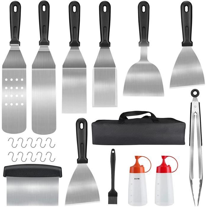 Kit Spatule Barbecue23 Pièces Accessoires Barbecue Ustensiles pour ...