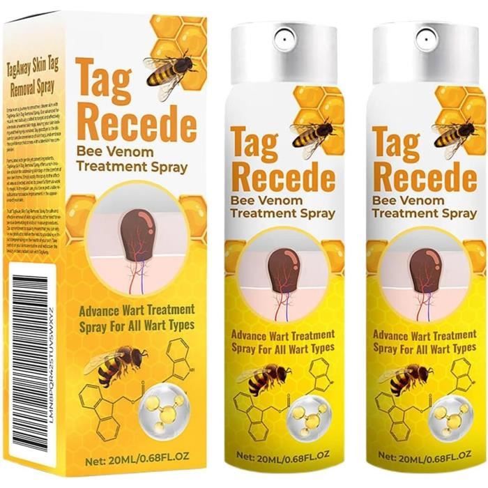 Tag Recede Venin d'abeille, spray de traitement au venin d'abeille ...