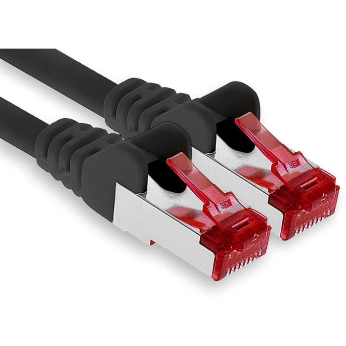 1x0,25m câble patch CAT6 S-FTP PIMF blindage CAT.6câble réseau ...