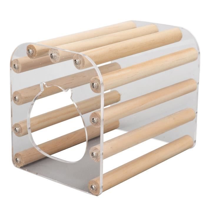 Dioche cabane de hamster en bois Maison de hamster en bois Petite ...