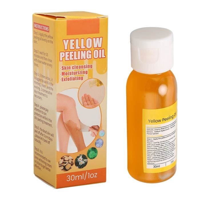 ESTINK Yellow Peeling Oil Peeling Oil, Peeling Oil Yellow Dark Skin ...