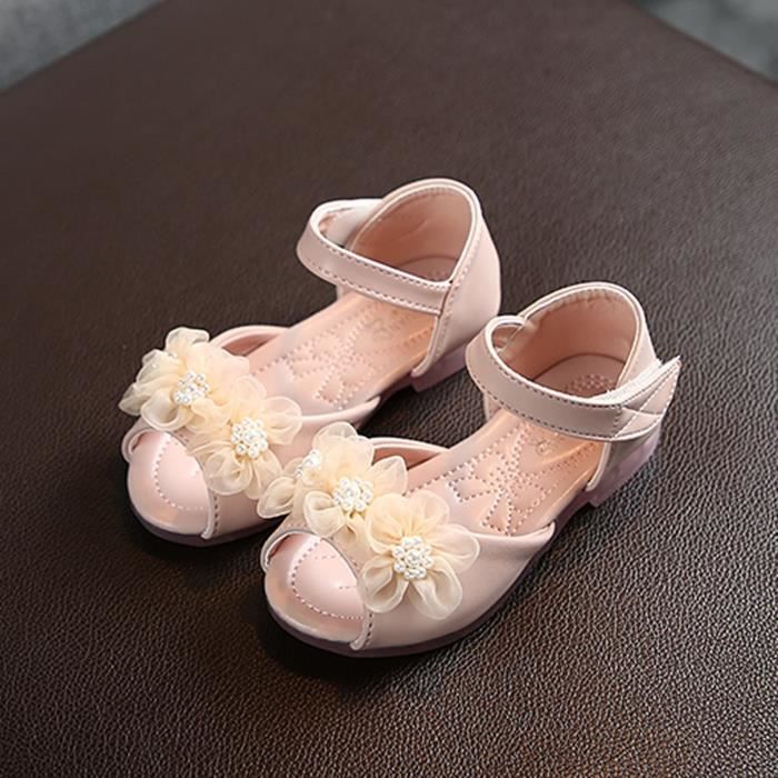 Chaussures pour tout-petits bébé filles princesse douces fleurs ...