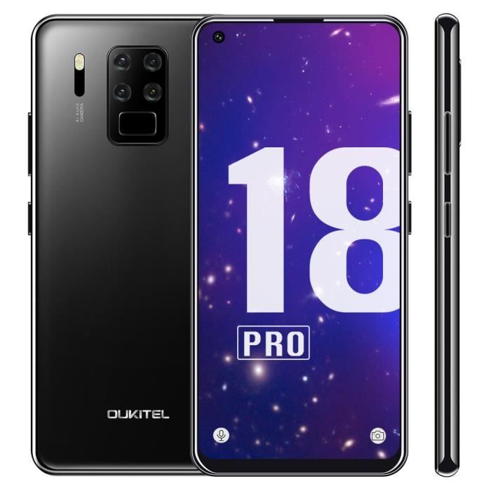 Smartphone 4G OUKITEL C18 Pro 64Go 6.55'' Écran Android 9.0 Octa Core ...