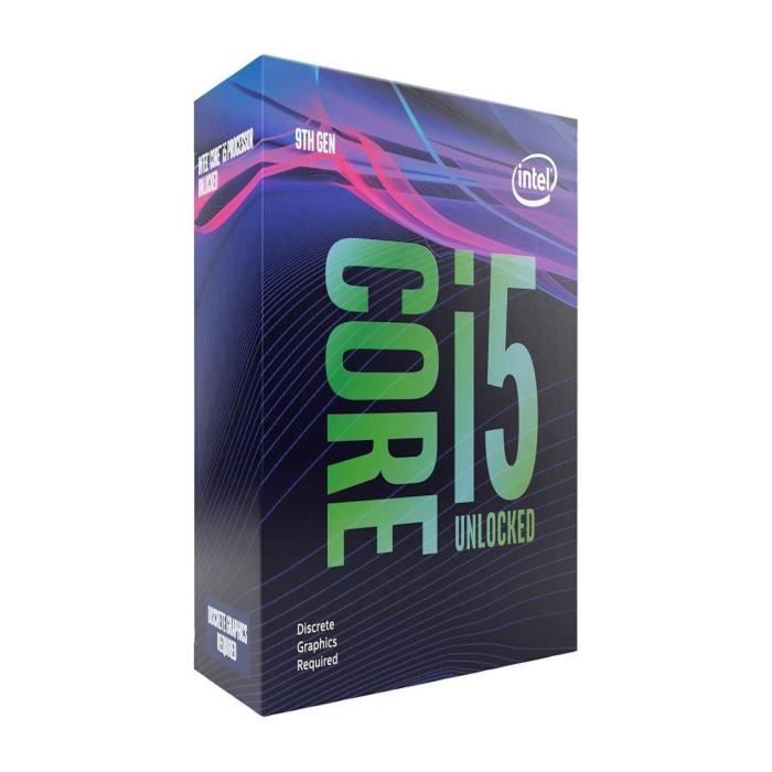 Processeur - Intel Core i5 9th Gen - Core i5-9600KF Coffee Lake 6-Core ...
