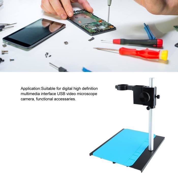 Support de table pour caméra de microscope stéréo - SONEW - Alliage d ...