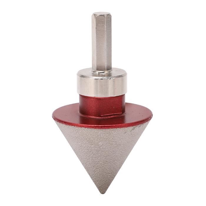 Foret à chanfrein diamanté - ZJCHAO - Mèche biseautée 48MM - Angle 60 ...