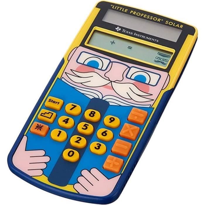 Pack économique : calculatrice TI Little Professor + étui de protection ...