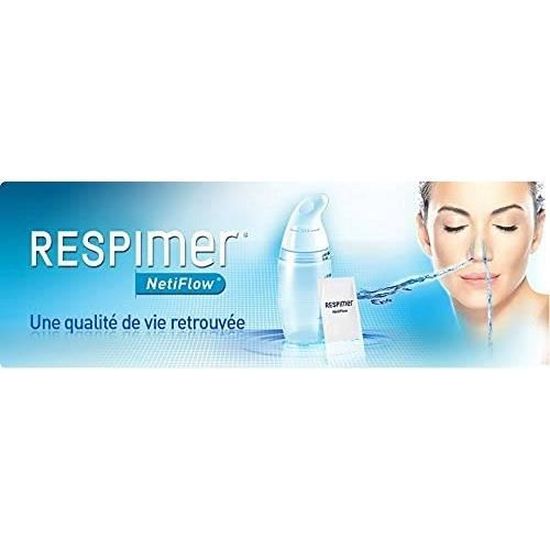 RESPIMER KIT D IRRIGATION NASALE + 2 RECHARGES de 30 SACHETS POUR ...