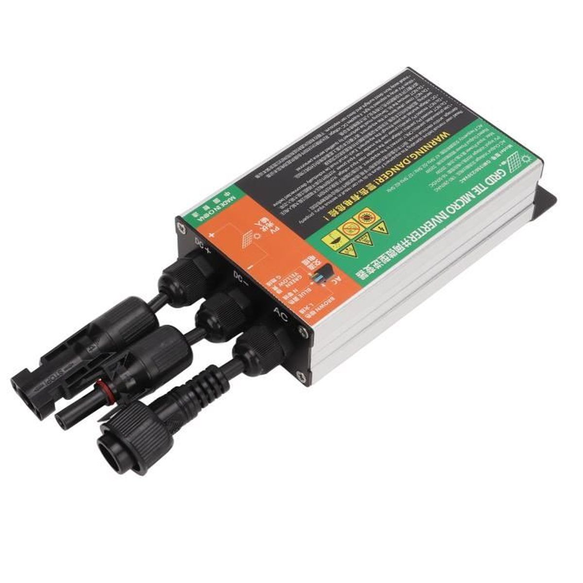 Micro-onduleur solaire Micro onduleur solaire 350W 230V MPPT onduleur ...