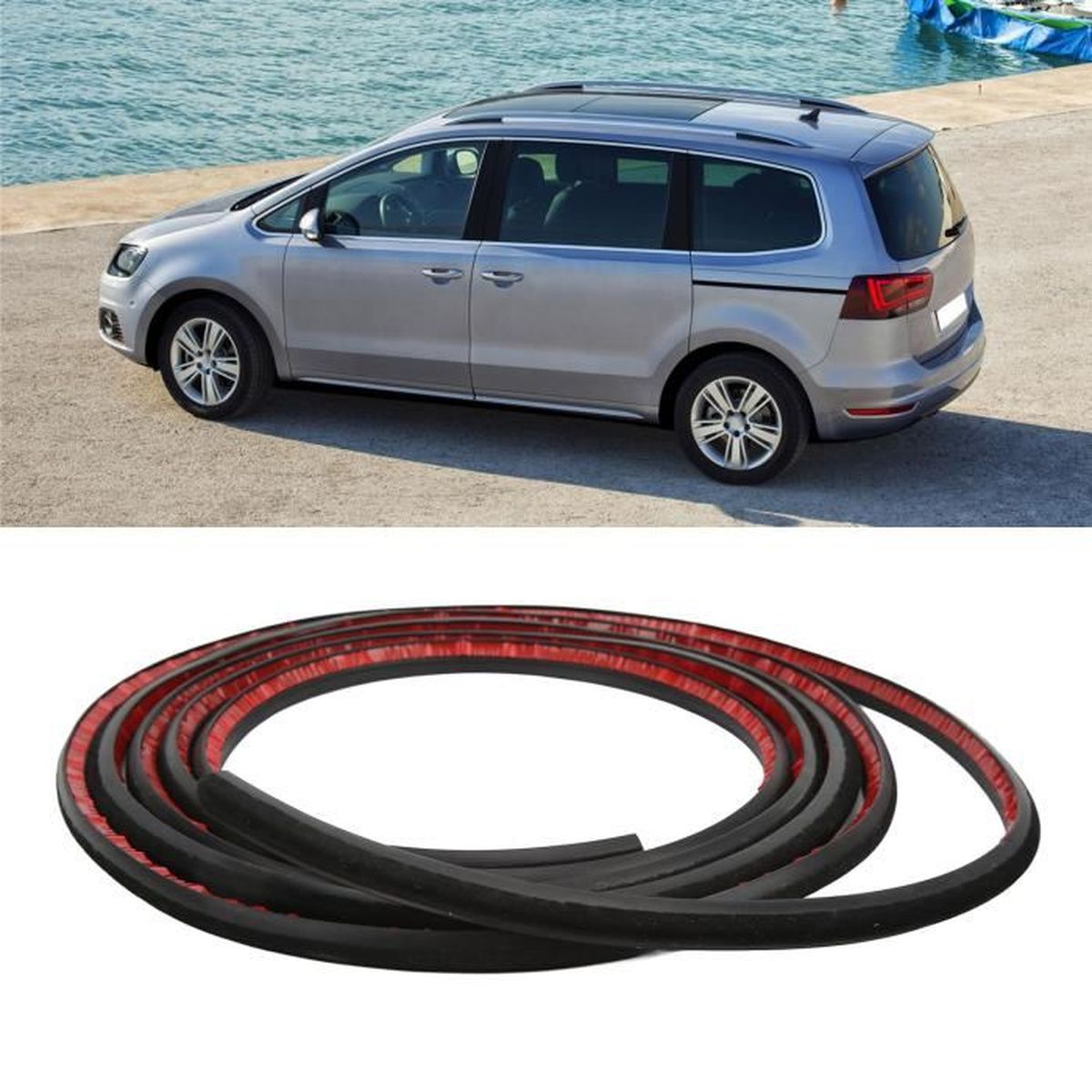 KOU Joint de toit ouvrant en caoutchouc noir 5N0877459A remplacement de ...