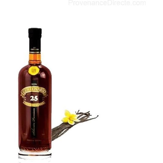 Rhum Centenario 25 ans Gran Reserva du Costa Rica - La cave Cdiscount