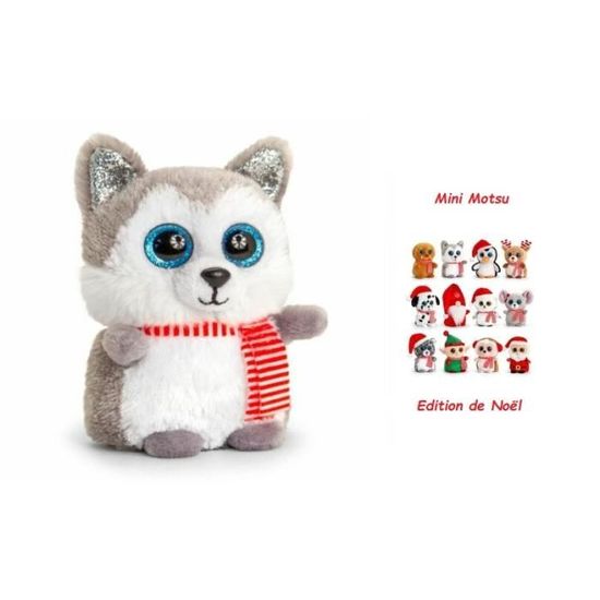 Peluche Keel Toys Mini Motsu édition Noël 2022 10 cm loup - Cdiscount ...