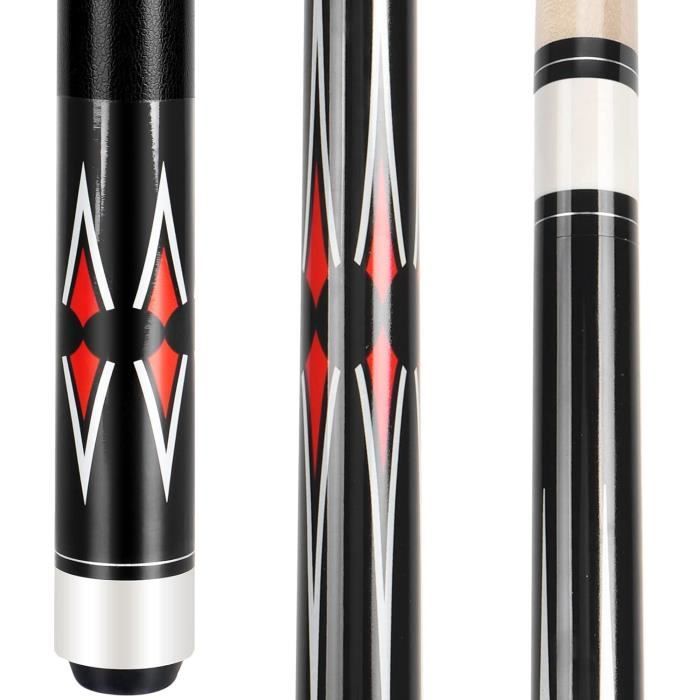 Queue de Billard,Queues de Billard Canne de Billard Pool Cue de 58'' en ...