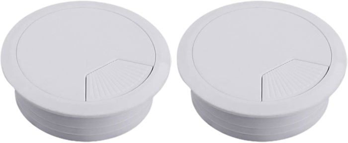 Passe-Câbles, 60 Mm 2 Passages De Câbles Ronds, Goulotte De Câblage ...