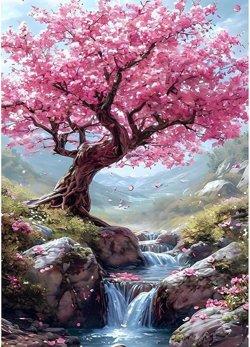 HNE 5D Arbre de Vie Diamond Painting Kits DIY Broderie Rivire Art du Diamant Painting Kit ...