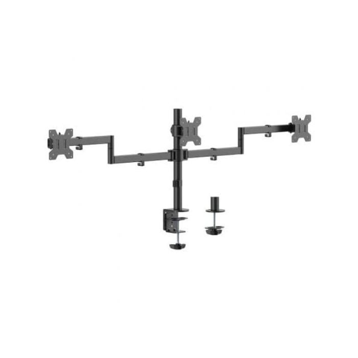 Soporte de mesa AISENS DT27TSR-281 para 3 monitores acero VESA 100x100 ...