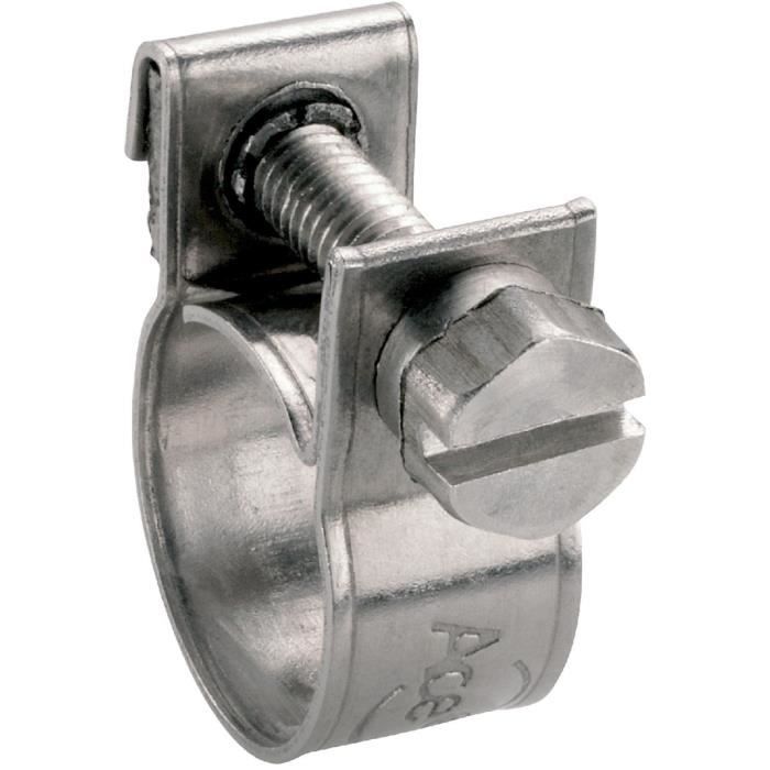 Collier miniclamp inox W4 Ace - 10 - Diam.8 - 10mm - Cdiscount Bricolage