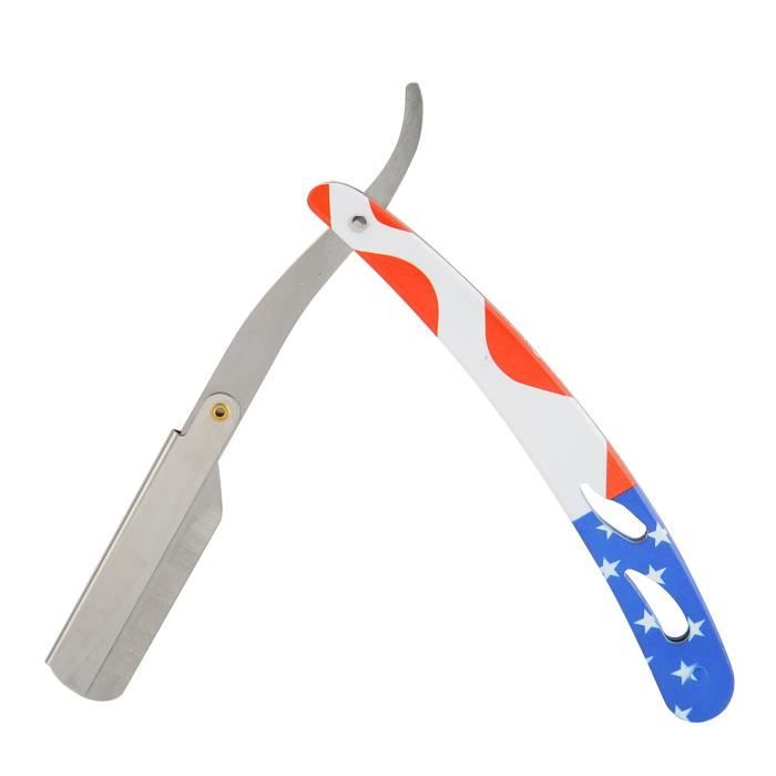 Porte-rasoir à bord droit - ATYHAO - Acier inoxydable - Ergonomique ...