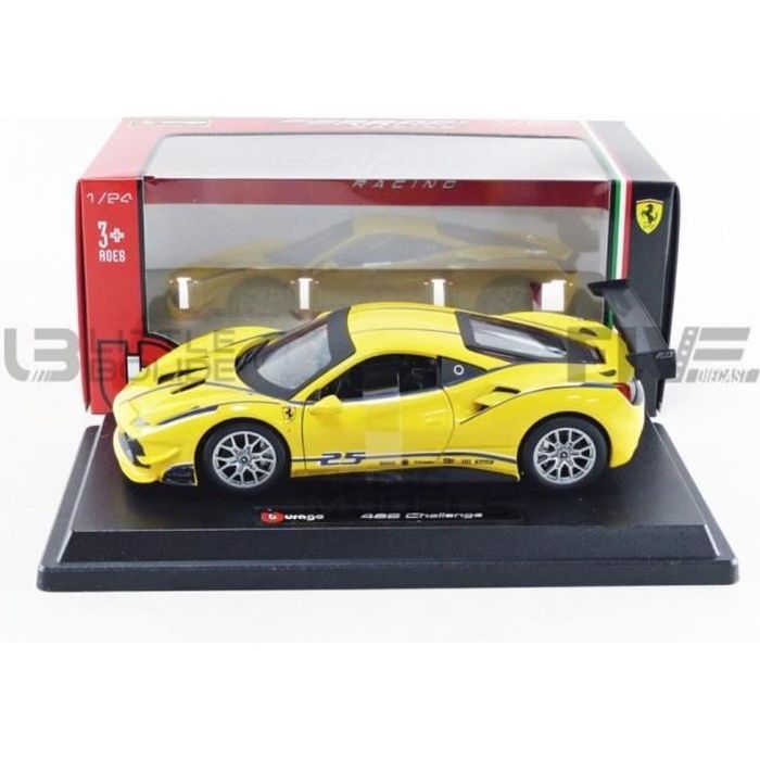 Voiture Miniature de Collection - BBURAGO 1/24 - FERRARI 488 Challenge ...