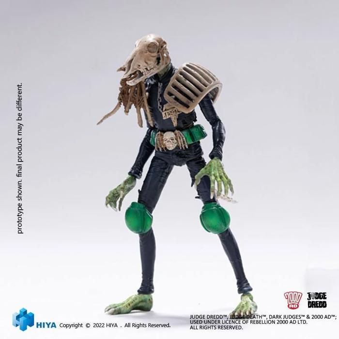 2000 AD figurine 1/18 Exquisite Mini Judge Mortis 11 cm - Cdiscount ...